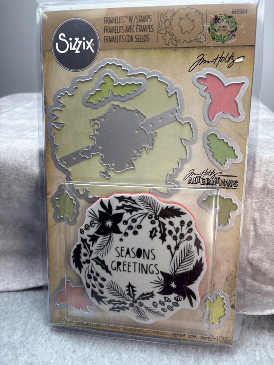 Sizzix | Office | Sizzix Tim Holtz Alterations Seasons Greetings ...